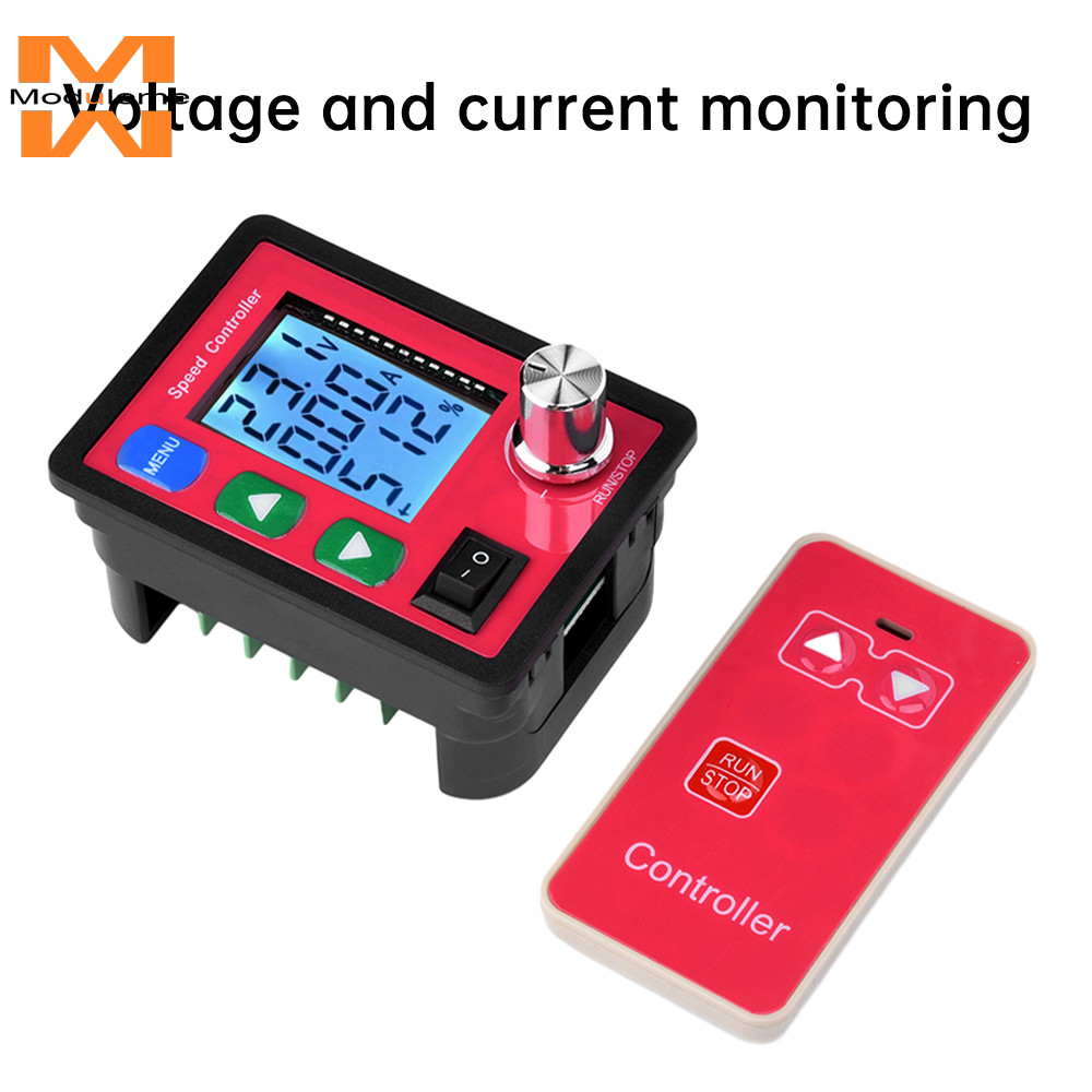 DC6-55V 20A PWM Wireless Remote Control Intelligent DC Brush Motor ...