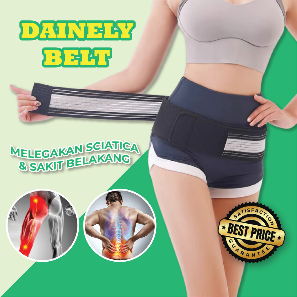 Dainely Belt for Lower Back Pain Relief Anti-Slip Adjustables Lumbar ...
