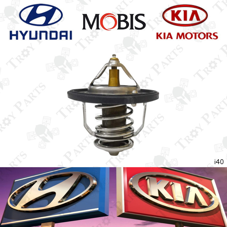 Kia Hyundai Radiator Coolant Thermostat 25500-2E000 Hyundai i40 Sonata ...