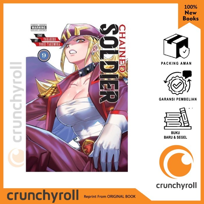 Manga Comic: Chained Soldier v09 by Takahiro | Shopee Malaysia