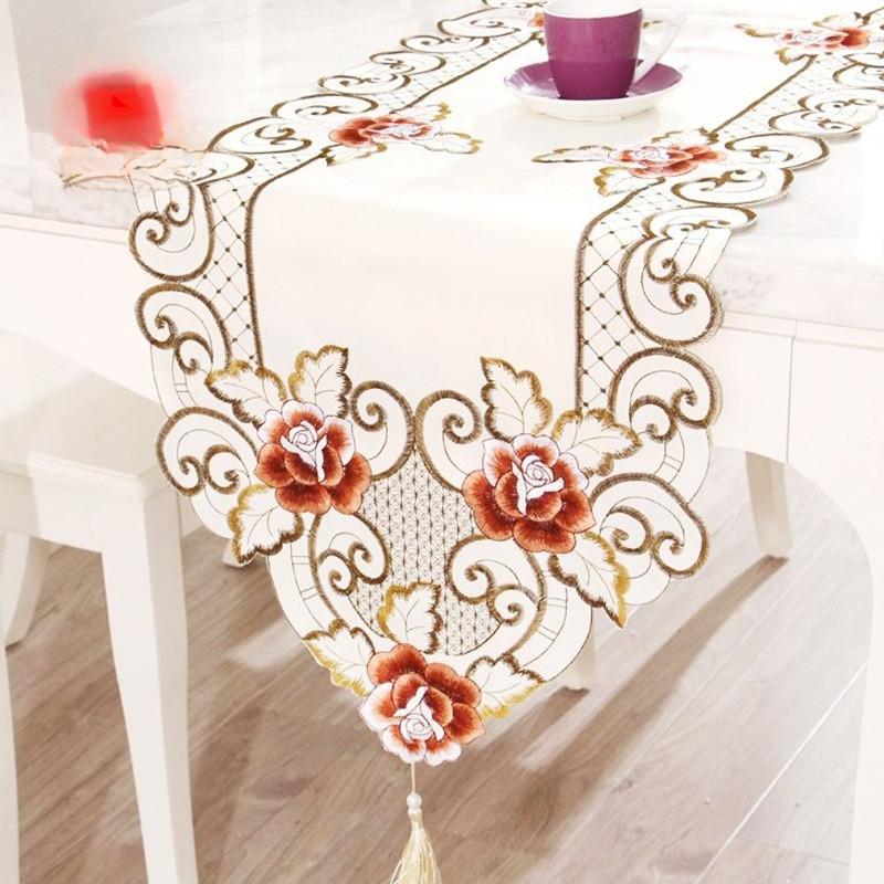 Modern Minimalist Table Runner American Style Long Table Cloth Shoe ...