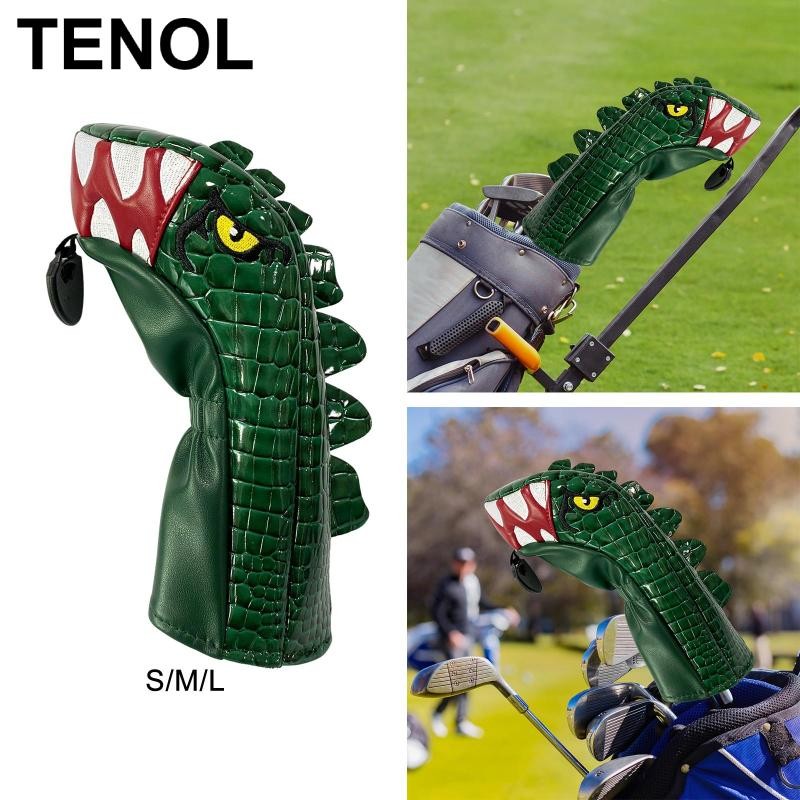 TENOL Golf Putter Head Cover Cartoon Unique Dinosaur Golf Putter ...