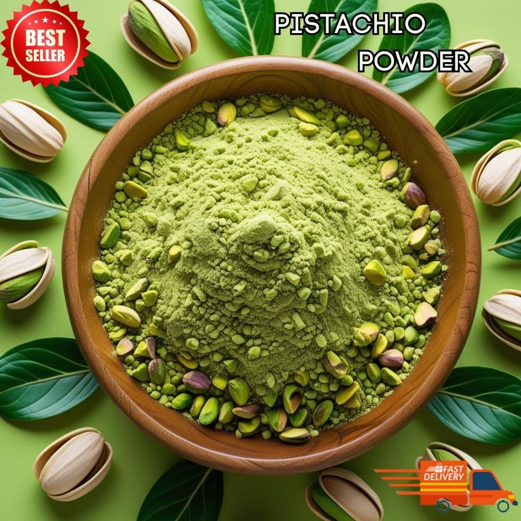 Pistachio Powder –High-quality & Finely Ground – Serbuk Pistachio nuts ...