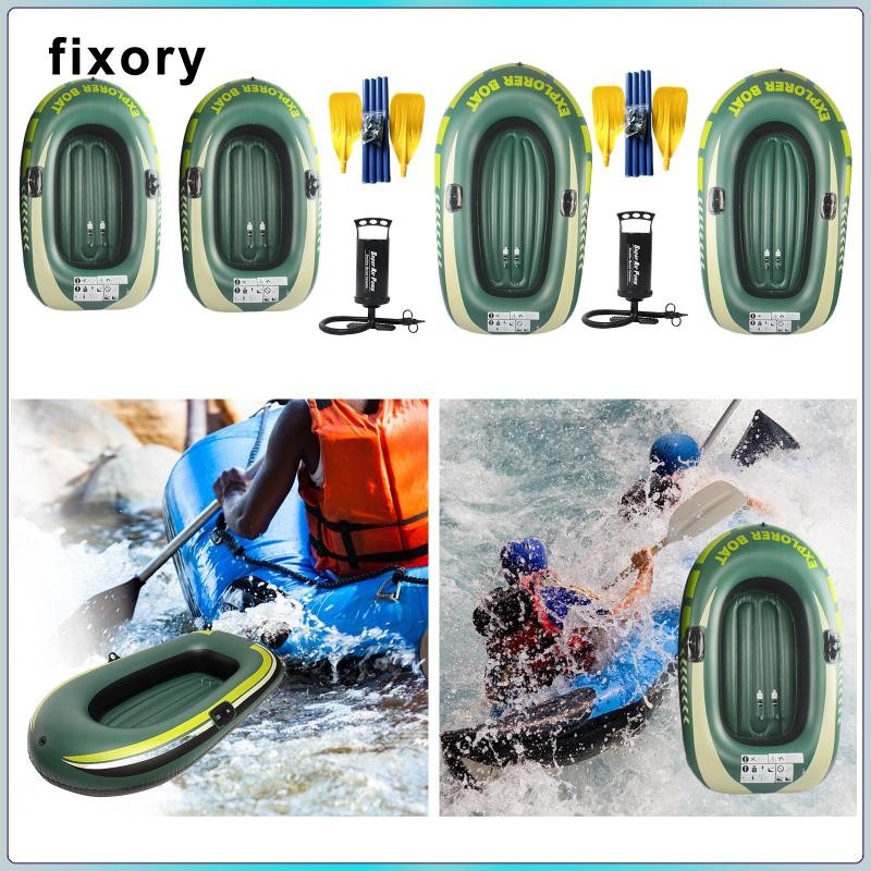 fixory Inflatable Boat Inflatable Kayak Lake Floats Boat Floats PVC ...