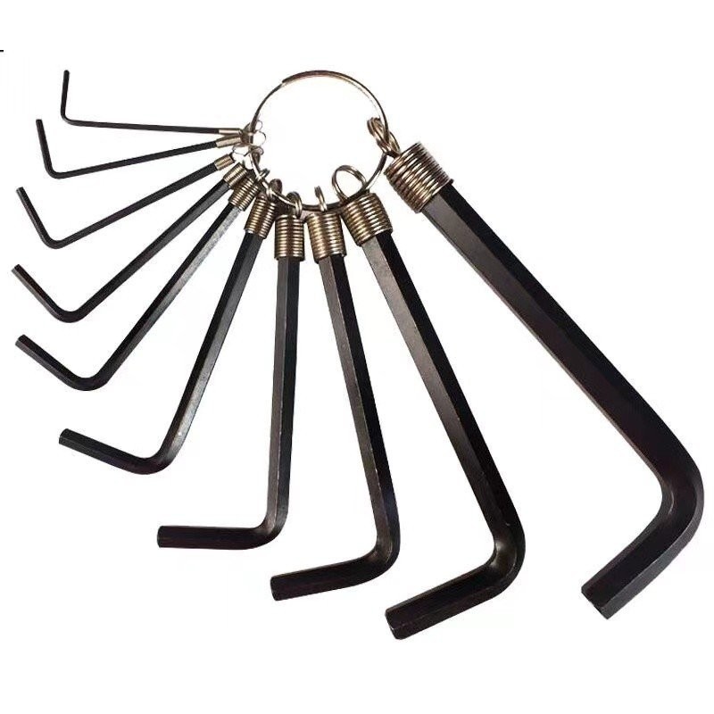 10 Piece Allen Wrench Set Hexagon Screw Disassembly Wrench Hexagonal ...