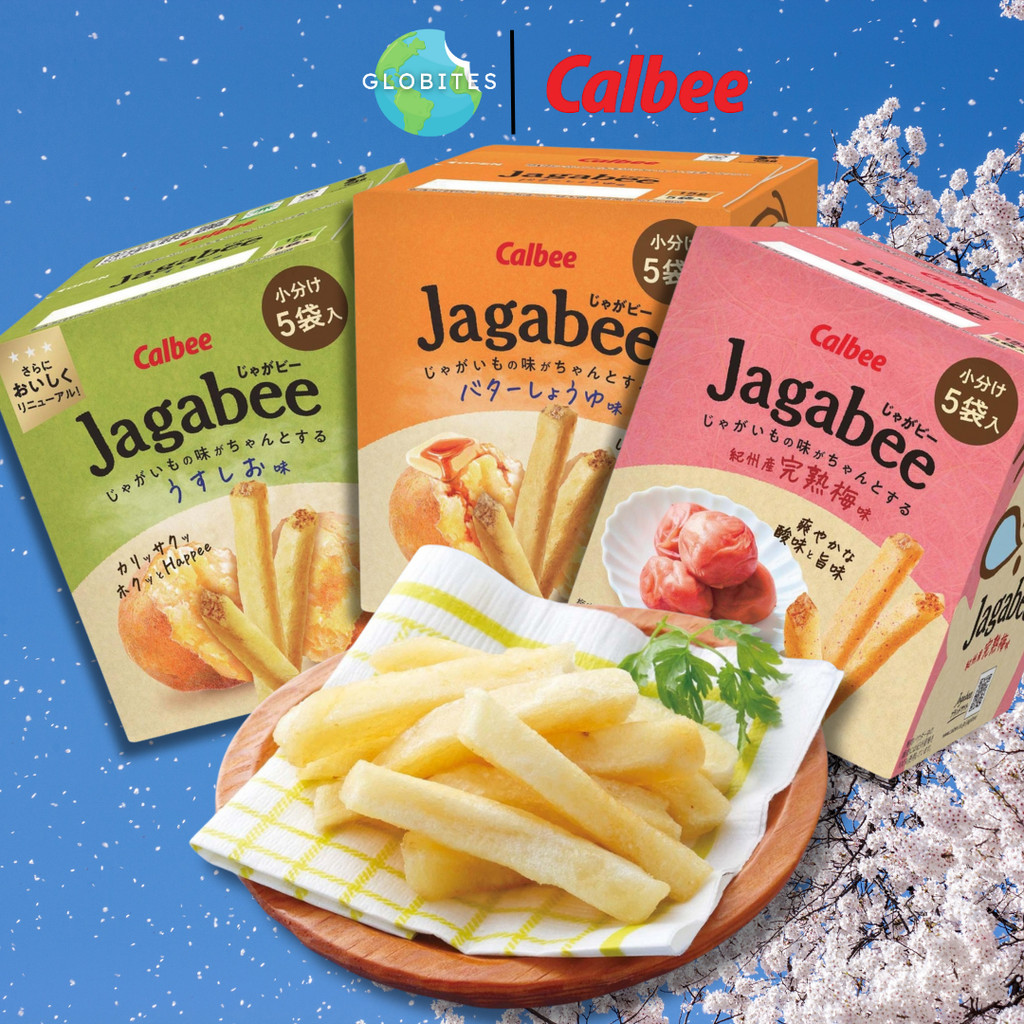 Lowest Price! [Japan] Calbee 卡乐比 Jagabee 薯条 - 5 packs x 15g (75g ...