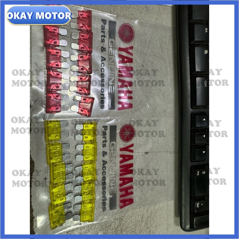 10pcs Yamaha Y125ZR Y15ZR Y15 EGO TZM 135LC V1- V7 Fuse 10A 20A LC 135 ...