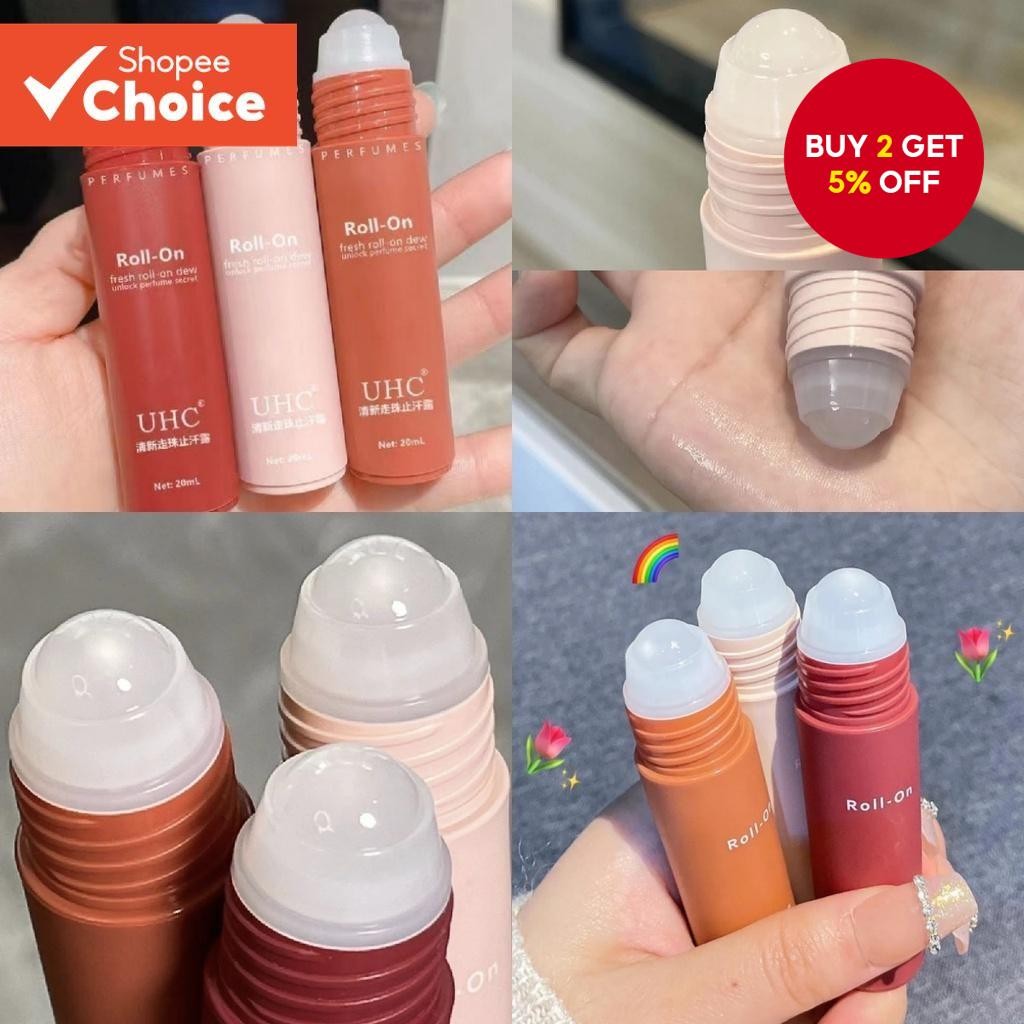 Perfume Underarm Deodorant Roll-on 20ml helps whiten and keep the skin ...