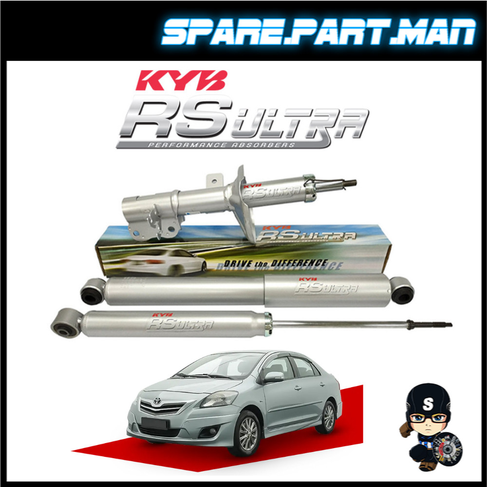 Original KAYABA Absorber Vios RS Ultra Vios ncp93 '07-'12 Yaris KYB GAS 333HD03 333HD04 342HD04 ...