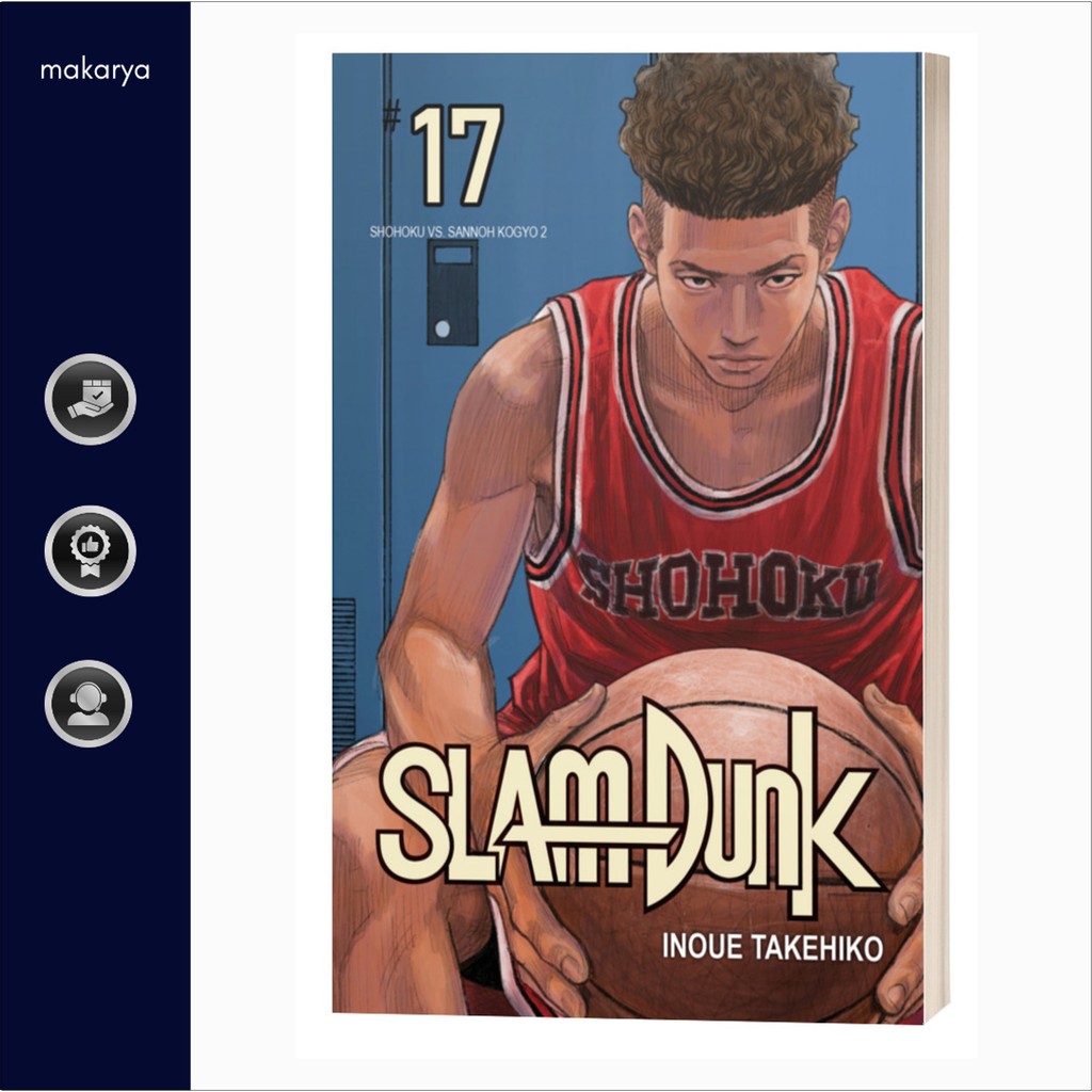 Comic Slam Dunk New Edition 17 (Inoe Takehiko) | Shopee Malaysia