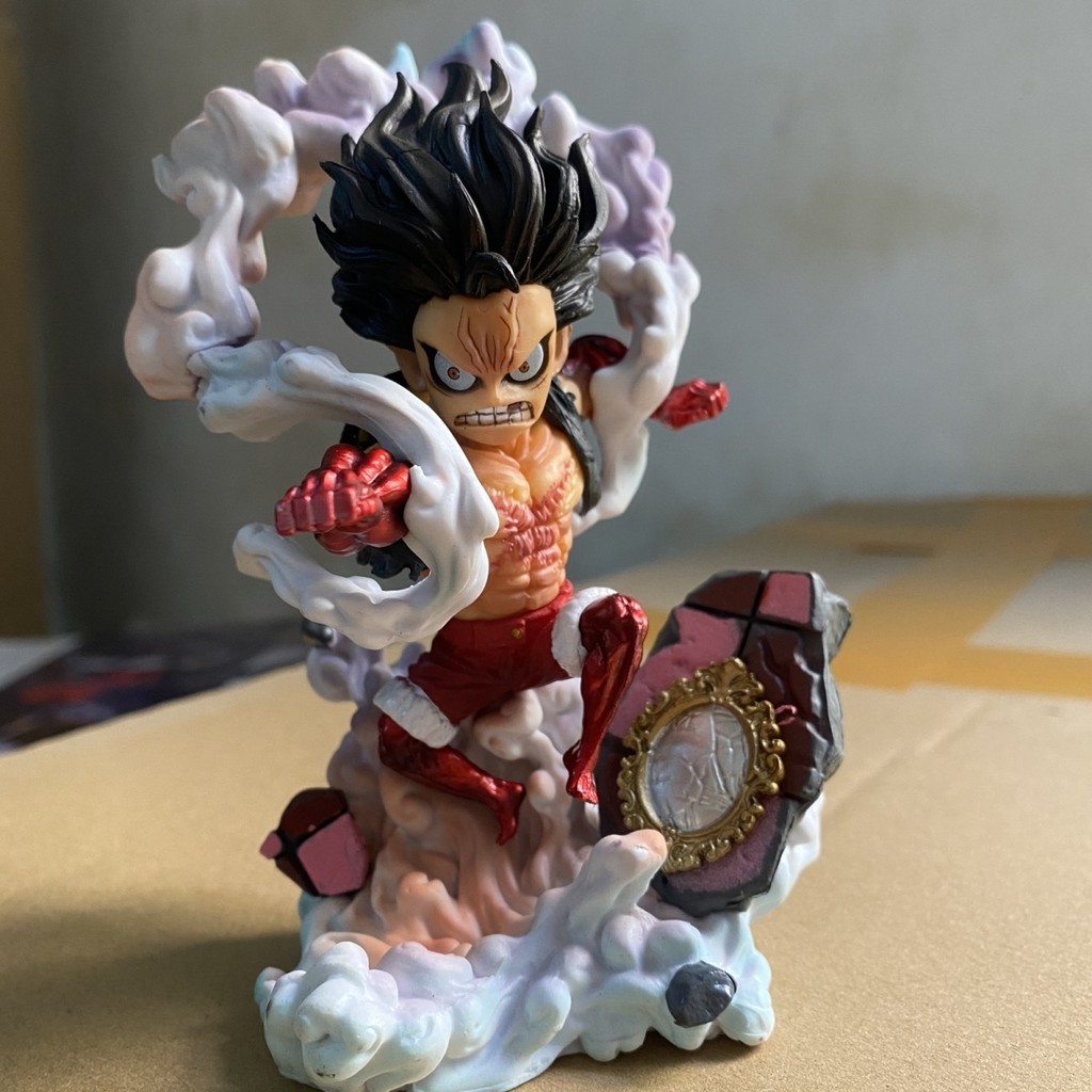 One Piece LG 258 Fourth Gear Snake Man Luffy Scene Statue Model Boxed ...