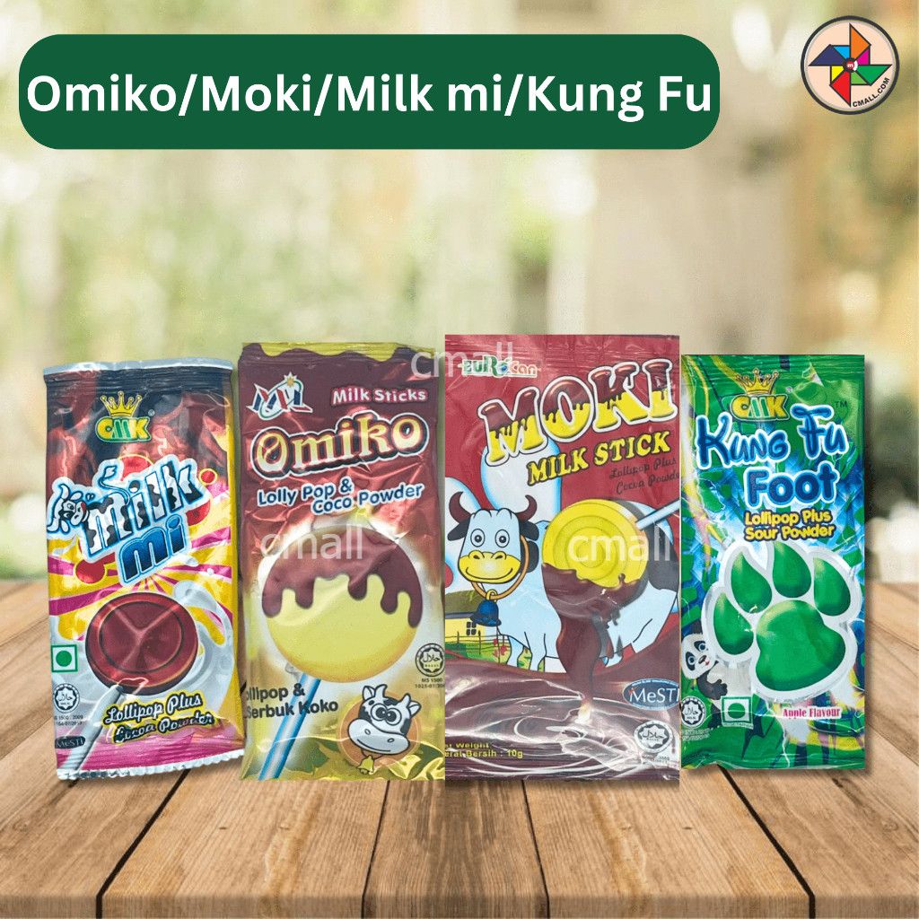 [CM] Omiko / Miko / Milk Mi / Kung Fu Foot Sour Powder + Lollipop (Big ...