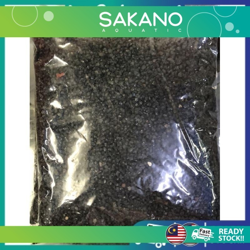 Aquarium Black Sand (500g) Pasir Hitam Cantik A Class | Shopee Malaysia