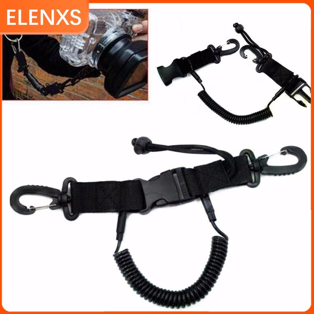 Dive Coil Camera Anti-lost Lanyard Buckle Photo Rope Diving Shooting ...