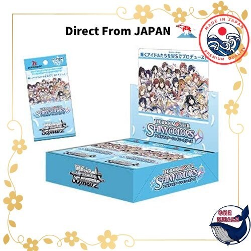 Weiss Schwarz Booster Pack Idol Master Shiny Colors BOX | Shopee Malaysia