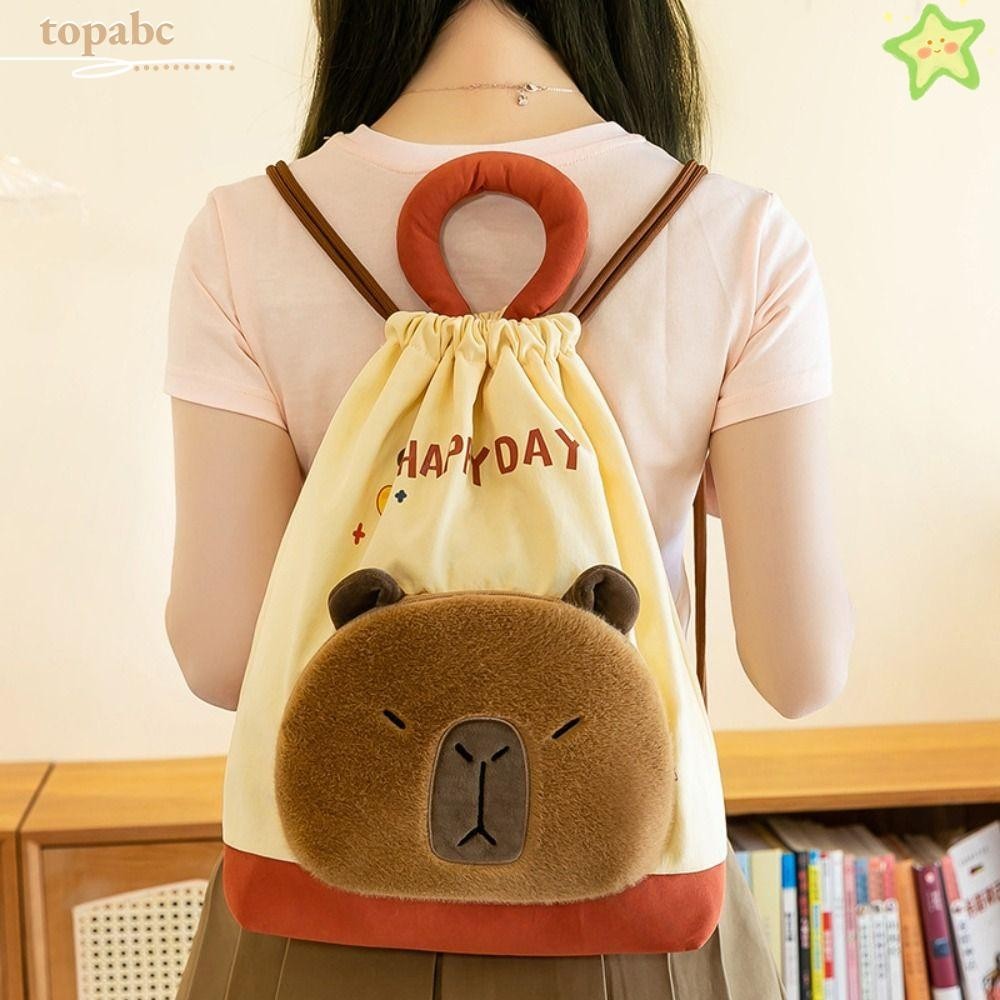 TOPABC Labubu Backpack, Chiikawa Cartoon Plush Toy Bag, Portable ...