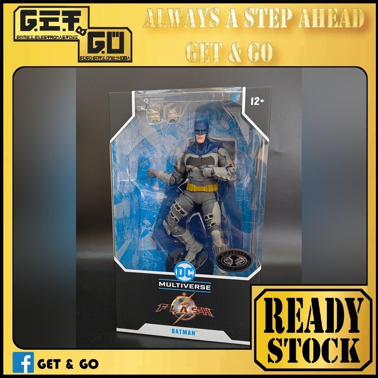 [Ready Stock] McFarlane DC Multiverse 7IN - The Flash Movie Batman Blue ...