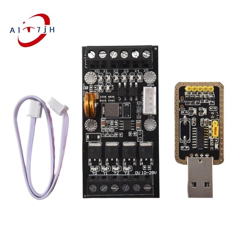 FX1N-10MT PLC Industrial Control Board+USB-TTL Cable PLC Module Analog ... FX1N-10MT PLC Industrial Control Board+USB-TTL Cable PLC Module Analog ...
