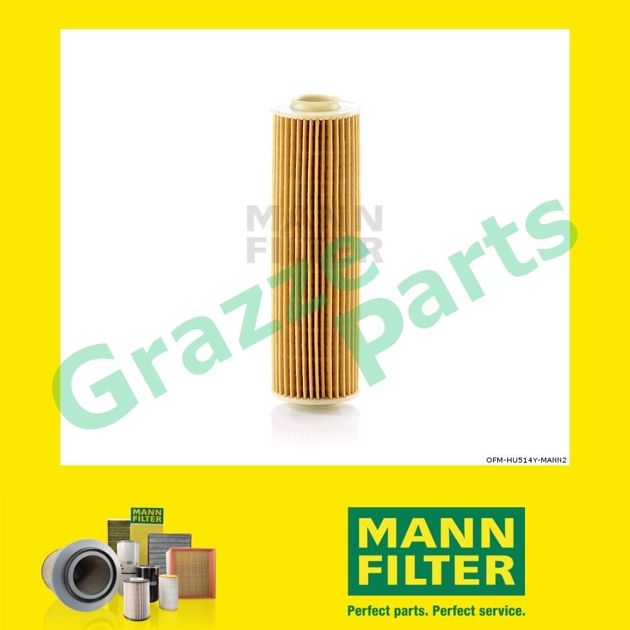 100% Original Mann Oil Filter HU514Y HU 514 Y OX183/4 Mercedes Benz C ...