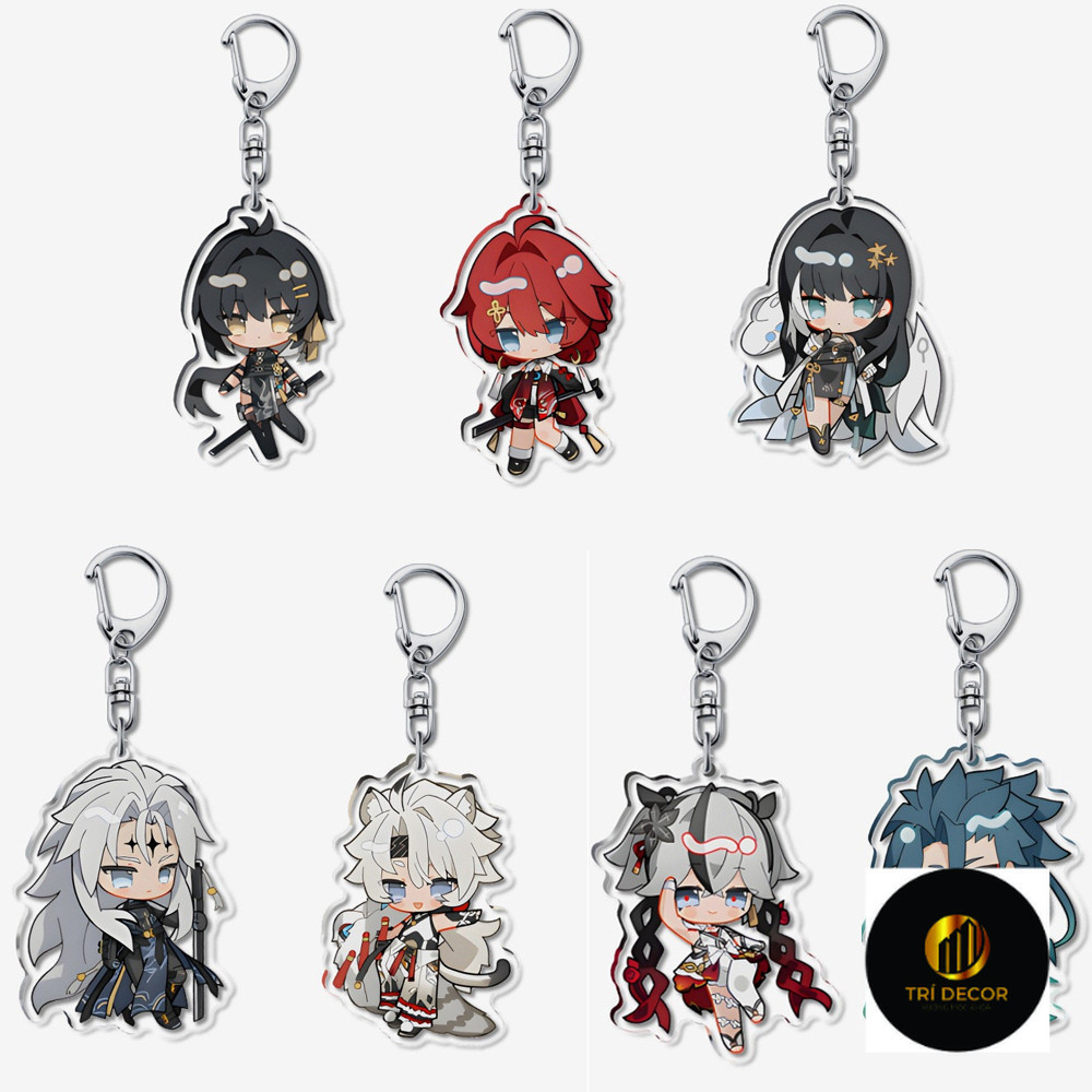 Keychain, Standee, Wuthering Waves LINGYANG Jiyan Yangyang Baizhi ...