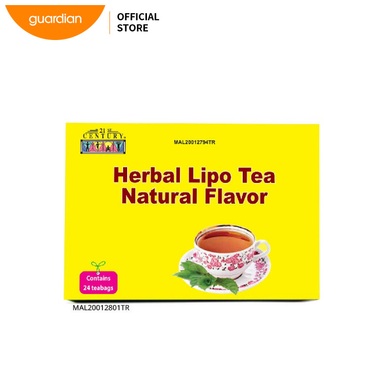 21St Century Herbal Lipo Tea - Natural Flavour (24's) | Shopee Malaysia