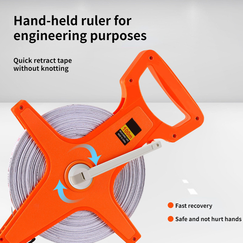 [stock] 50M / 100M Fiberglass Measuring Tape A-Type Retractable ...