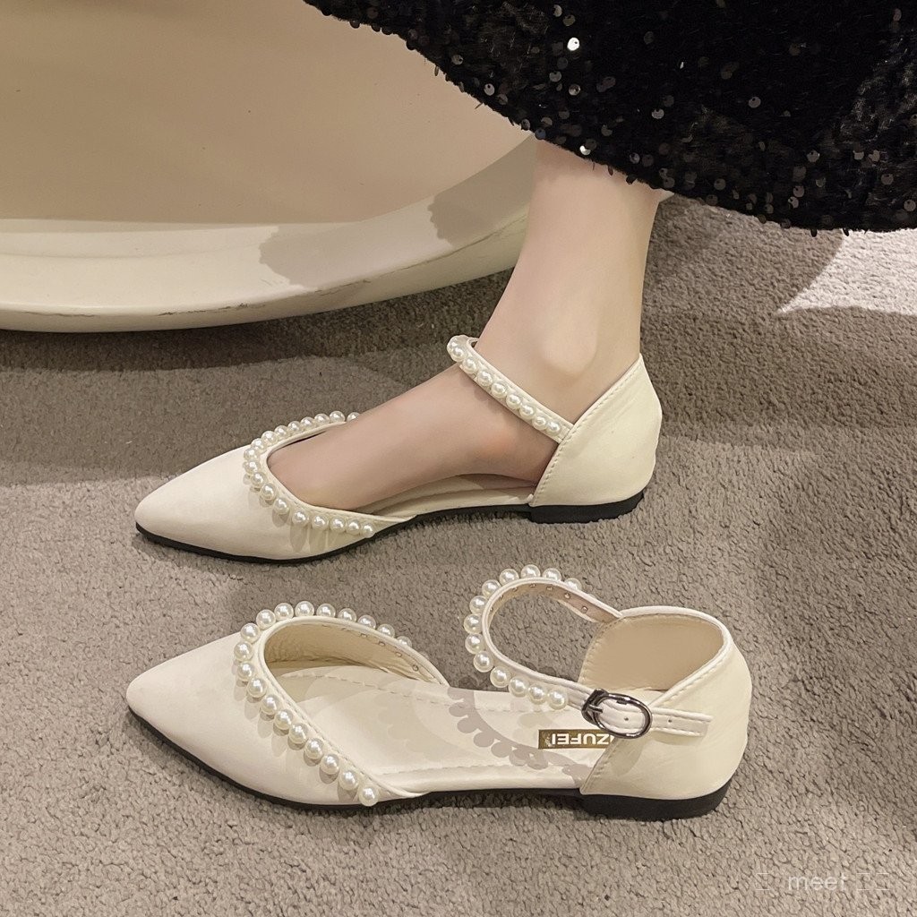 New Toe Cap Sandals Flat Bottom plus Size | Shopee Malaysia