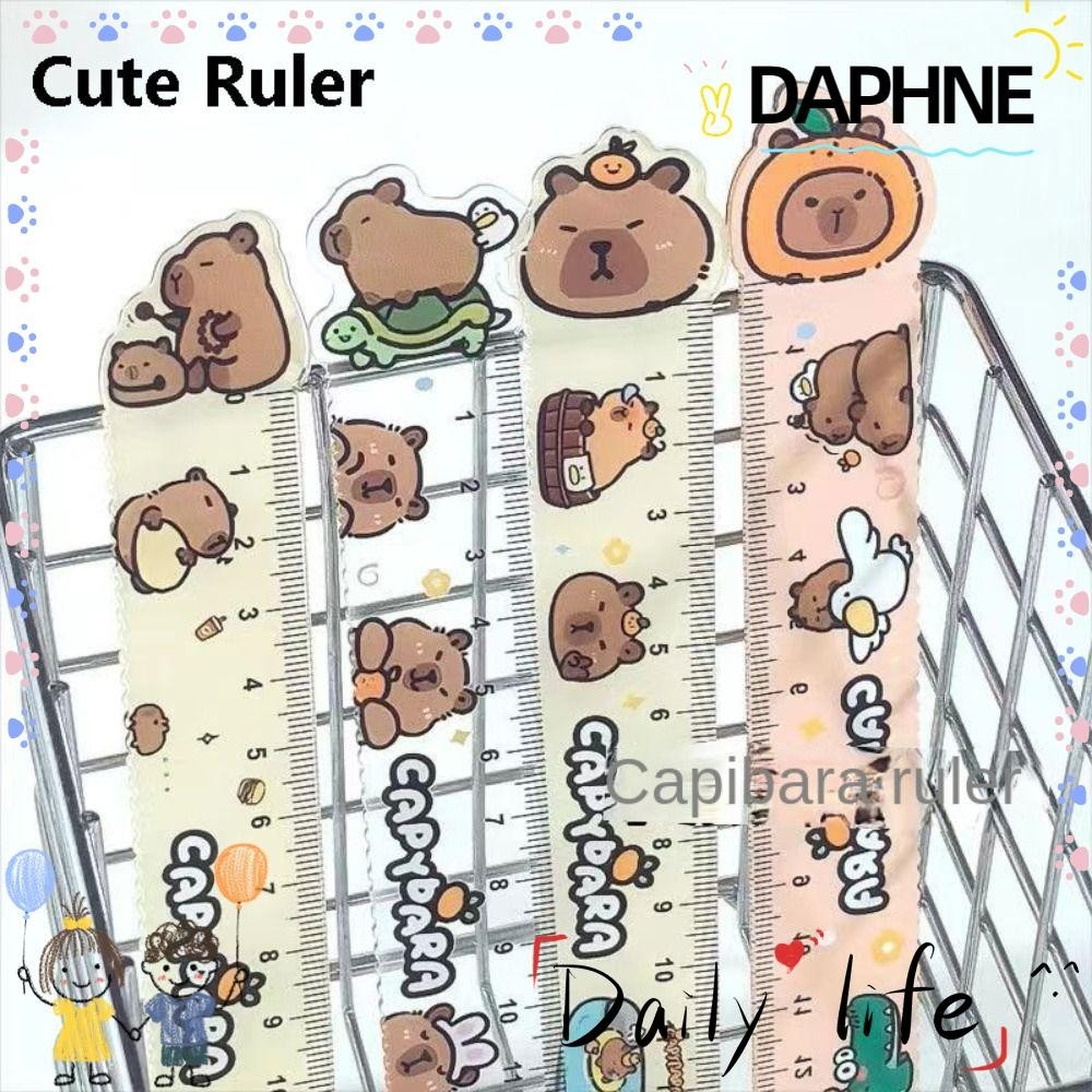 DAPHNE-HOME 1 Set Metric Ruler, Capybara High Appearance Measuring Too ...
