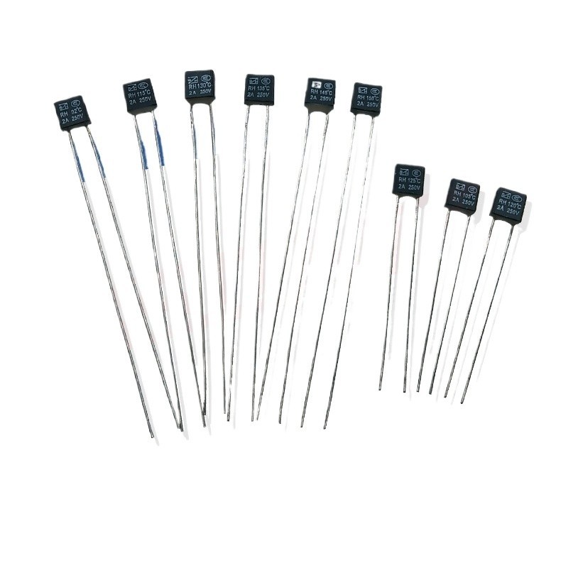 Small Square Thermal Fuse RH2A250V75 Degree-150 Degree Fan TV Motor ...