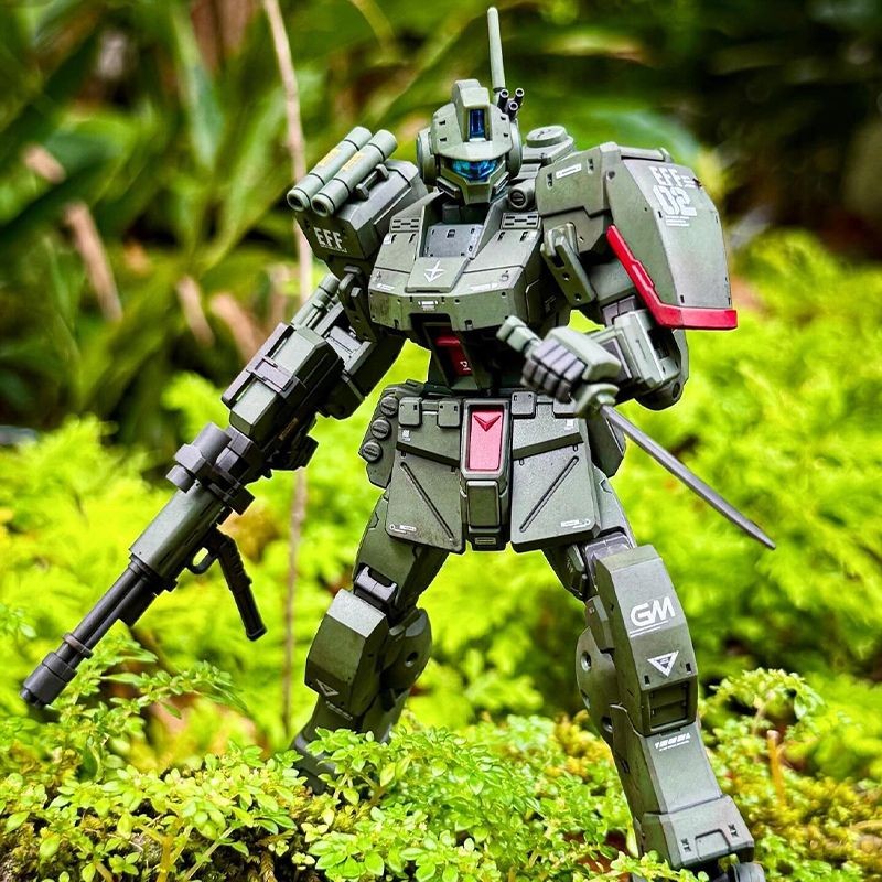HG 1:144 PB Jim Spartan Earth Union Army Assembly Model with Decal ...