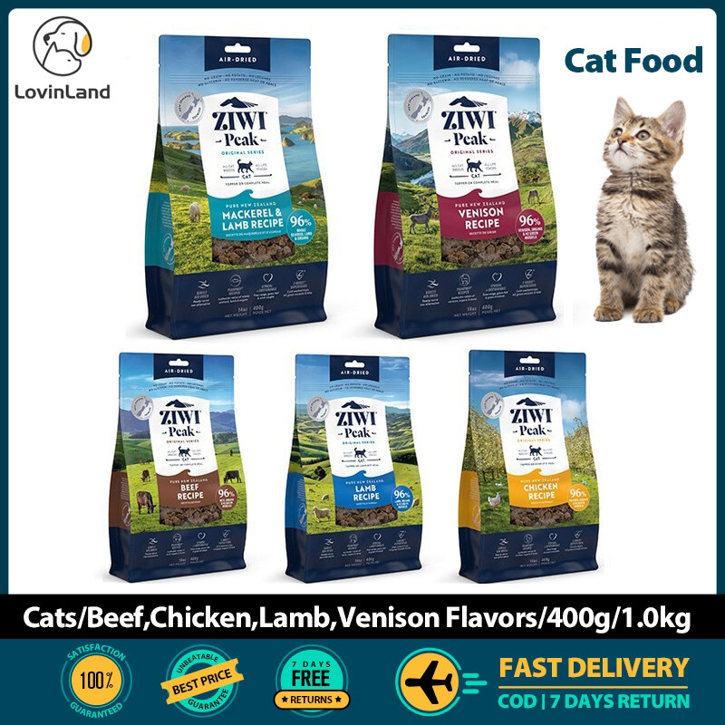 ZIWI Peak Air-Dried Cat Food All Natural High Protein Grain Free & Limited Ingredient 2 Sizes ...