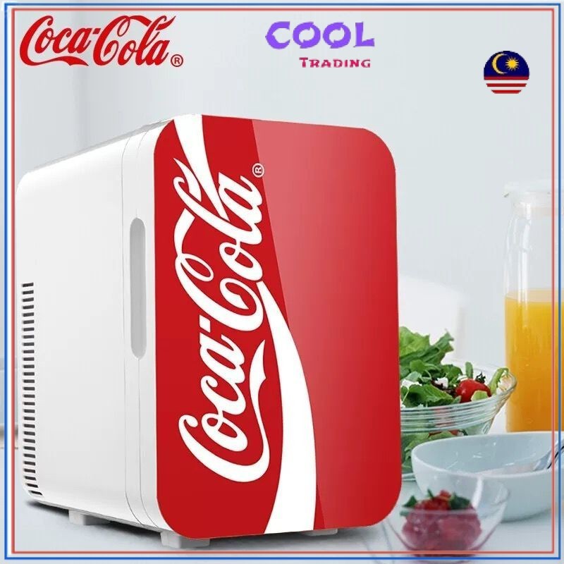 P Coca-Cola Car Refrigerator Small Cooling Storage Coke Drink Inverter ...