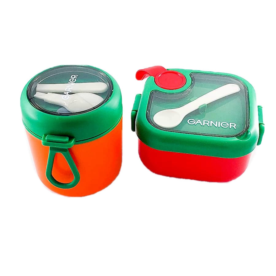 Garnier Baby Supplementary Square / Round Lunch Box Set (NOT FOR SALE ...