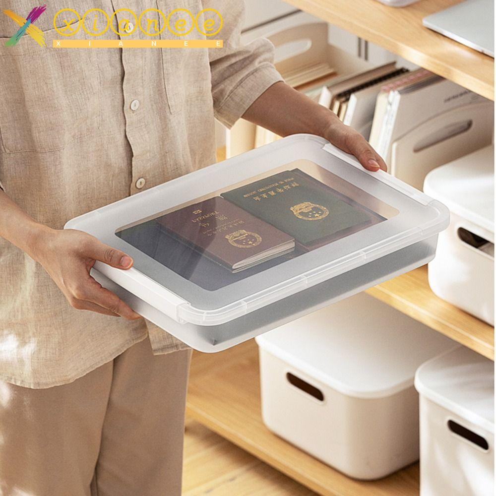 XIANEE Document Organizer, Plastic Certificate File Container ...