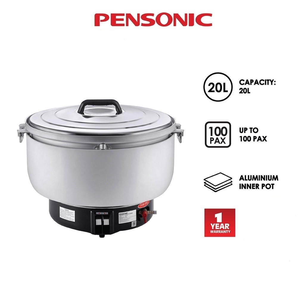 Pensonic PGR-8200 Commercial Gas Rice Cooker /Periuk Nasi Besar/ Periuk ...