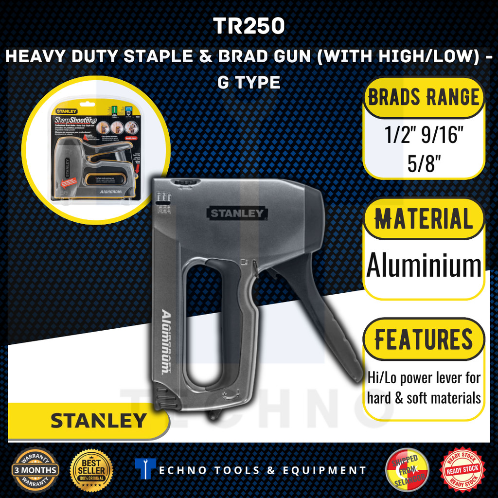STANLEY TR250 Heavy-Duty Staple Gun | Shopee Malaysia