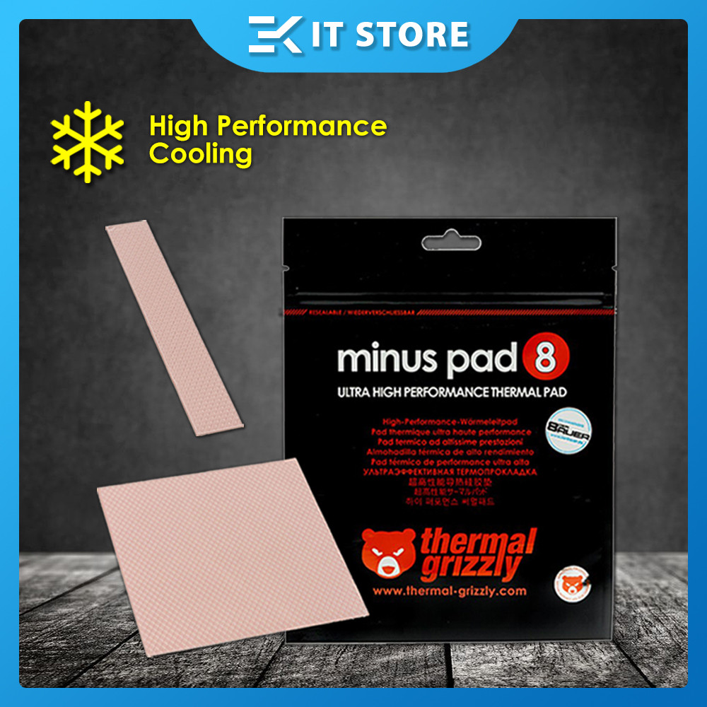 (Ready stock) Thermal Grizzly Minus Pad 8 High Performance Thermal Pad ...