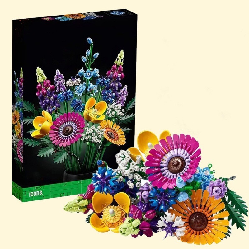 bouquet flower flower lego Serasi dengan Bunga Abadi LEGO, Gadis ...