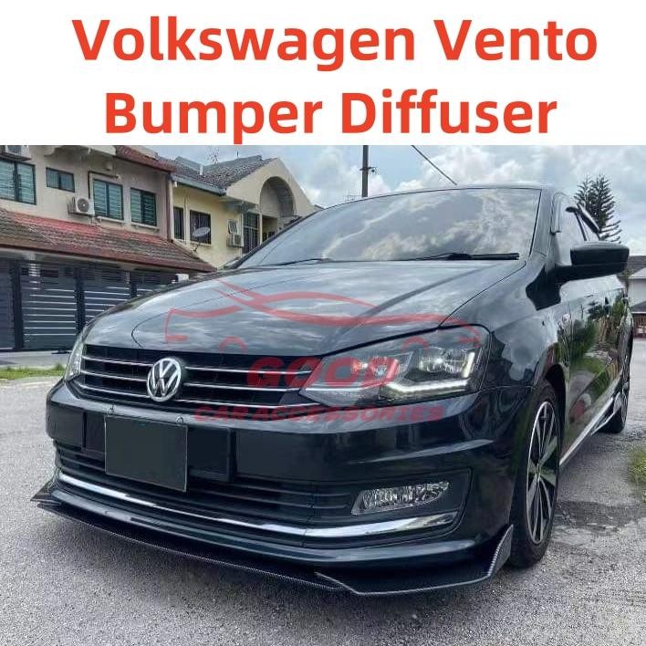 Volkswagen Vento Front Bumper Diffuser Lip Wrap Angle Splitters Side ...
