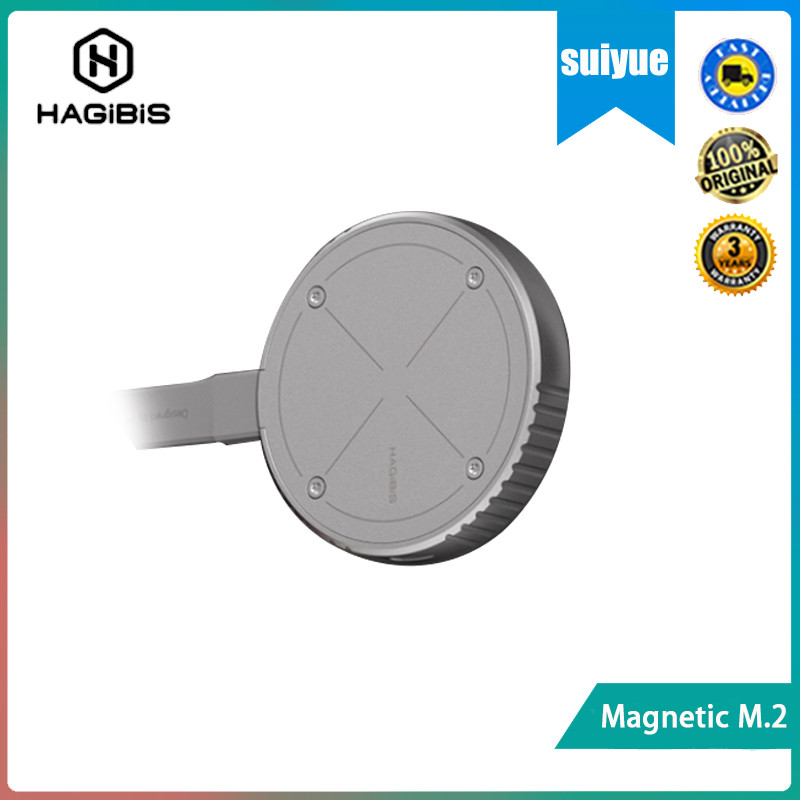 Hagibis Magnetic M.2 2230 NVMe SSD Enclosure with Magsafe for iPhone 15 ...