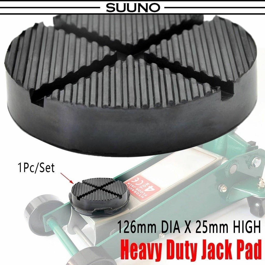 Car Lift Jack Stand Pads Black Rubber Slotted Floor Pad Frame Rail Adapte Slotted Floor Pad ...