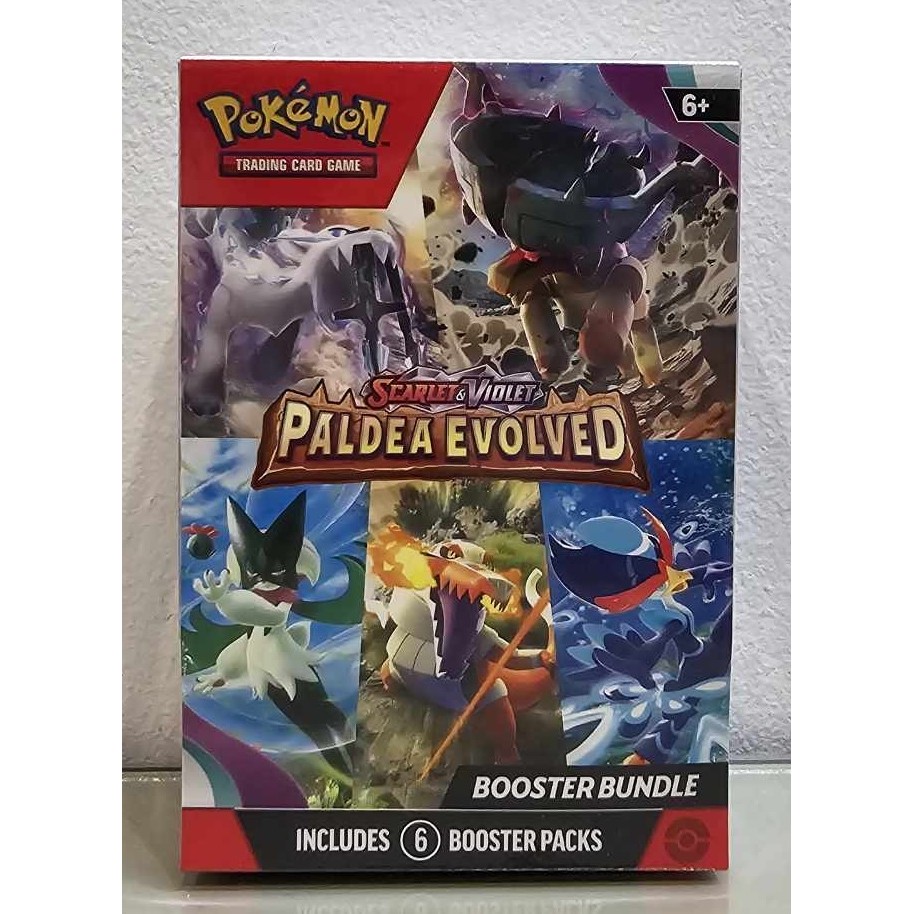 Pokemon TCG Scarlet & Violet Paldea Evolved Booster Bundle (6 Packs) | Shopee Malaysia
