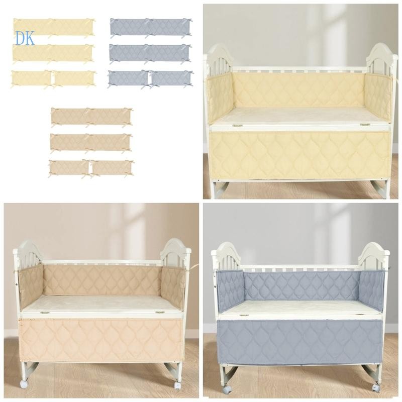 PLAY Cribs Protection Fence Bumper Pad Easy Assemble and Disassemble ...