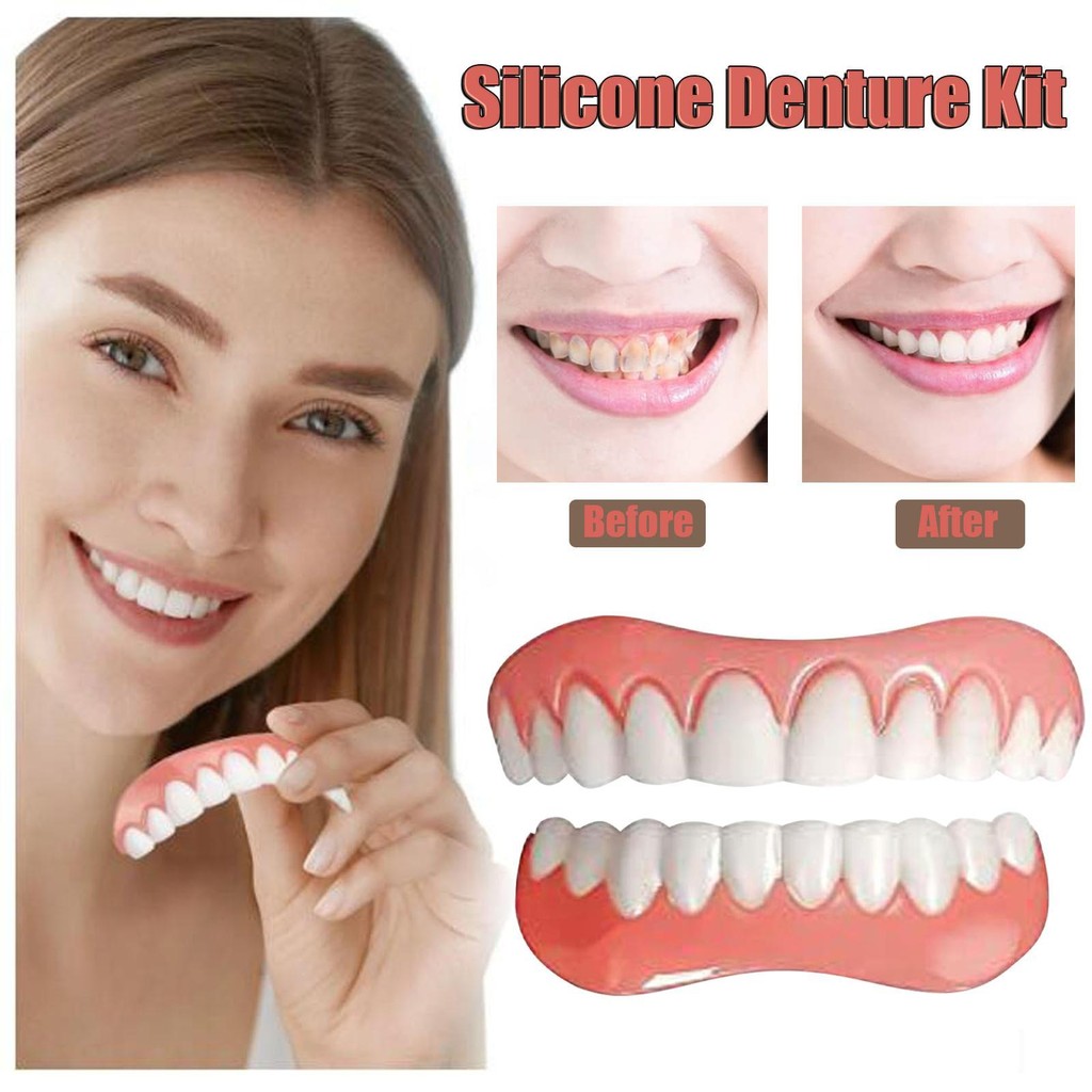 Soft Denture Kit Denture Silicone Liners Soft Denture Kit Silicone Fake ...