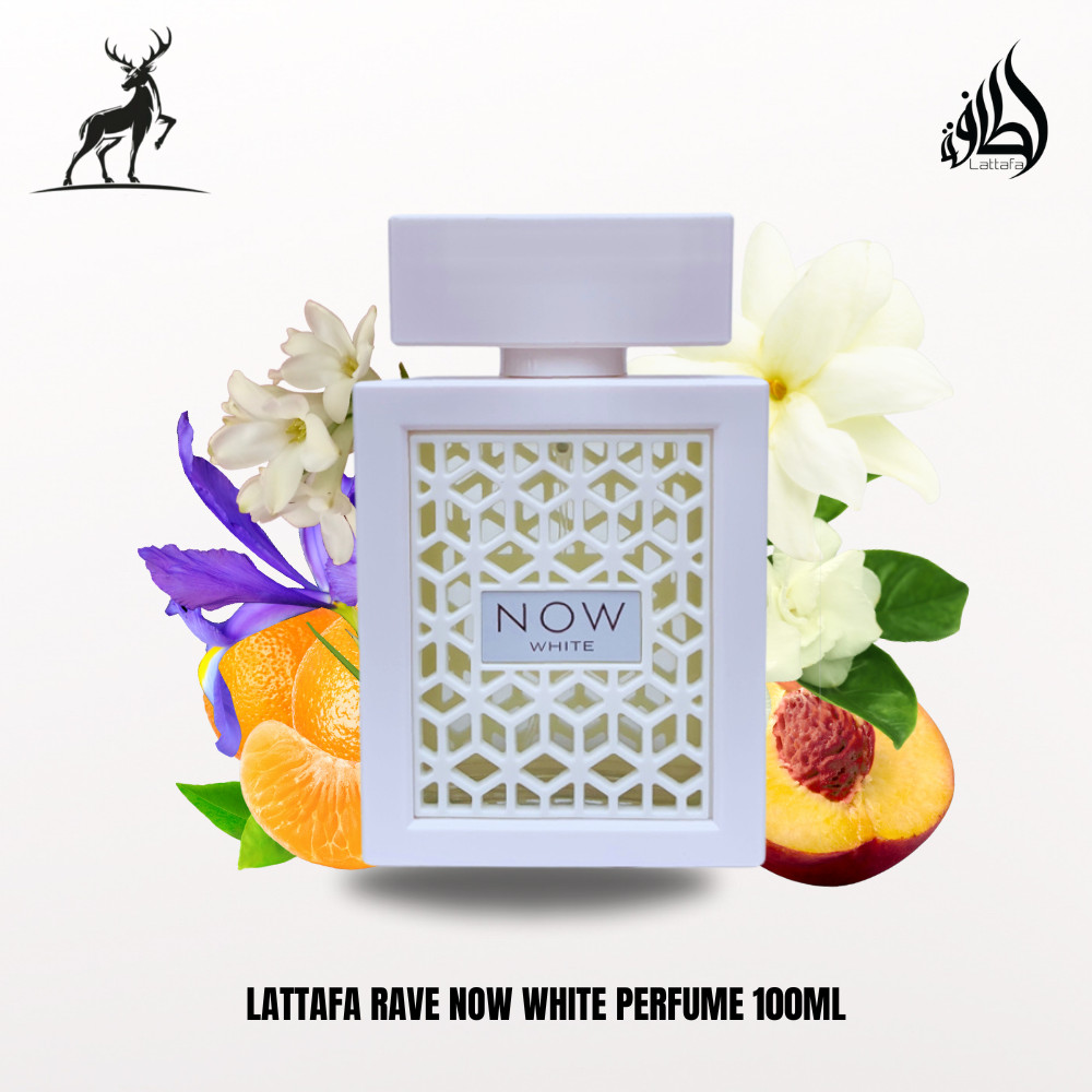 Lattafa Rave Now White Perfume 100ML Unisex a charming oriental ...