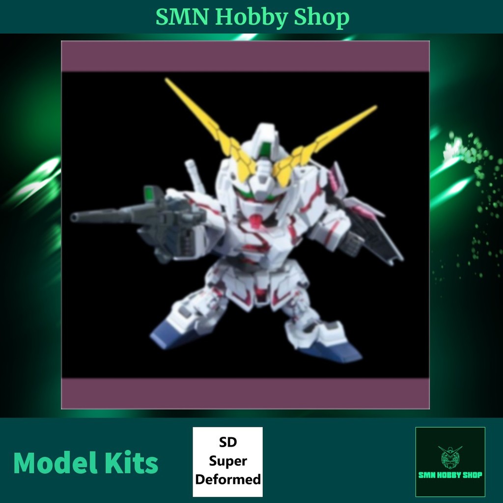 SD BB Super Deformed Unicorn Red 360 GD Plastic Model Kit [Mecha/Robot ...