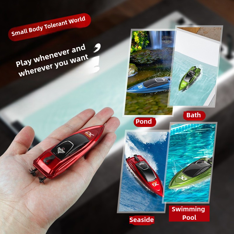 New Remote Control Boat Wireless Electric Long Battery Life High Speed ...