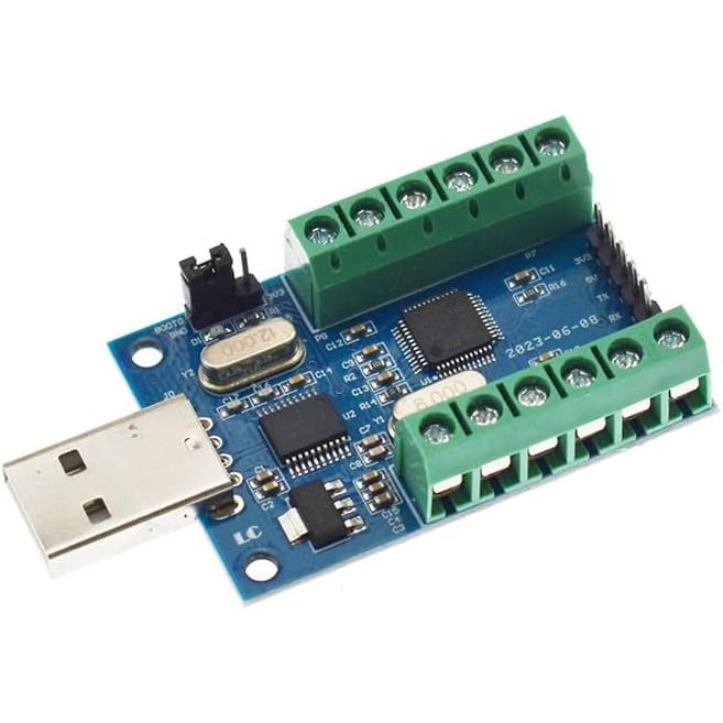 STM32F103C8T6 USB Interface 10 Channel 12Bit AD Sample Data Acquisition STM32 UART Communication ...