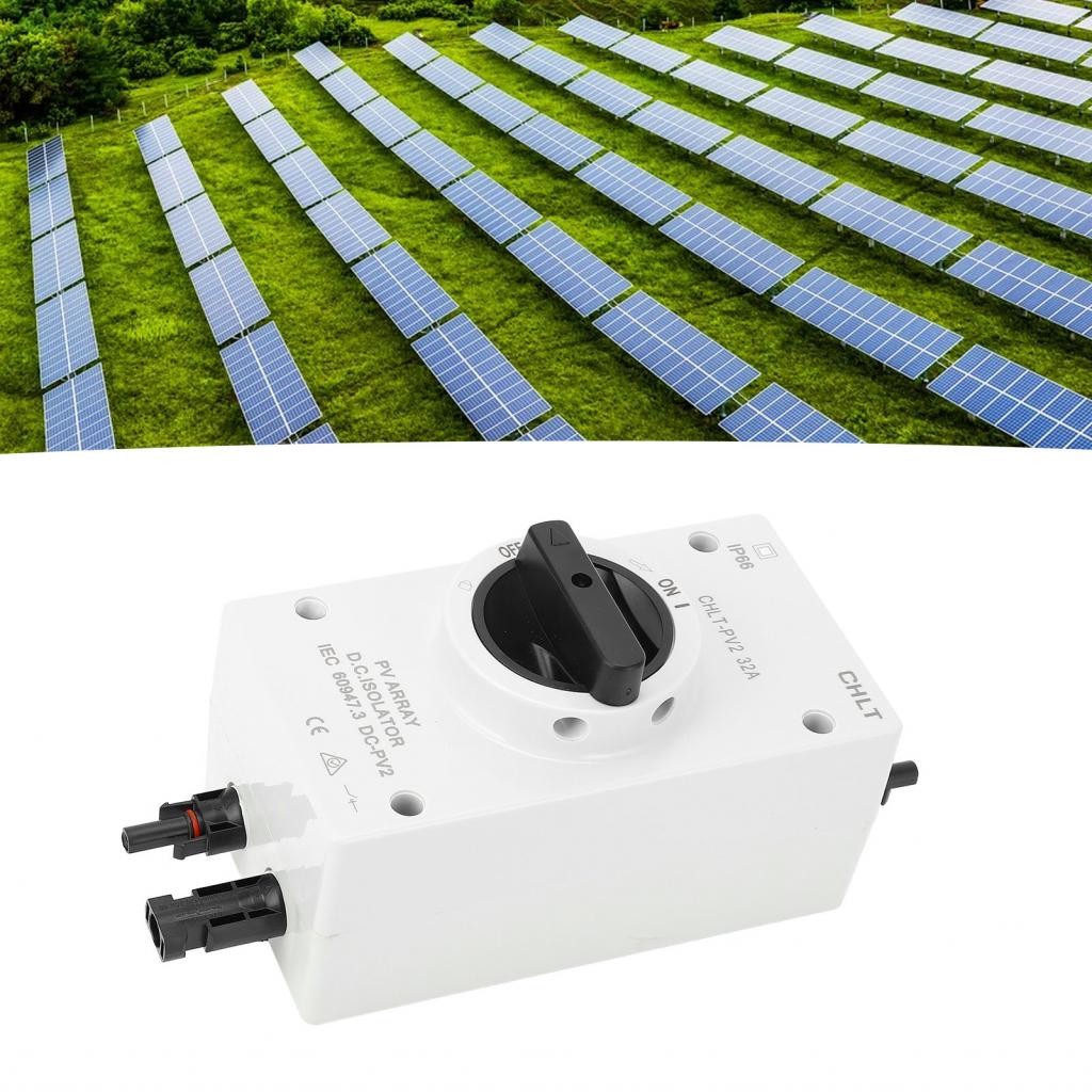 Soxii Solar Panel Isolator Switch DC Disconnect Fast Heat Dissipation ...