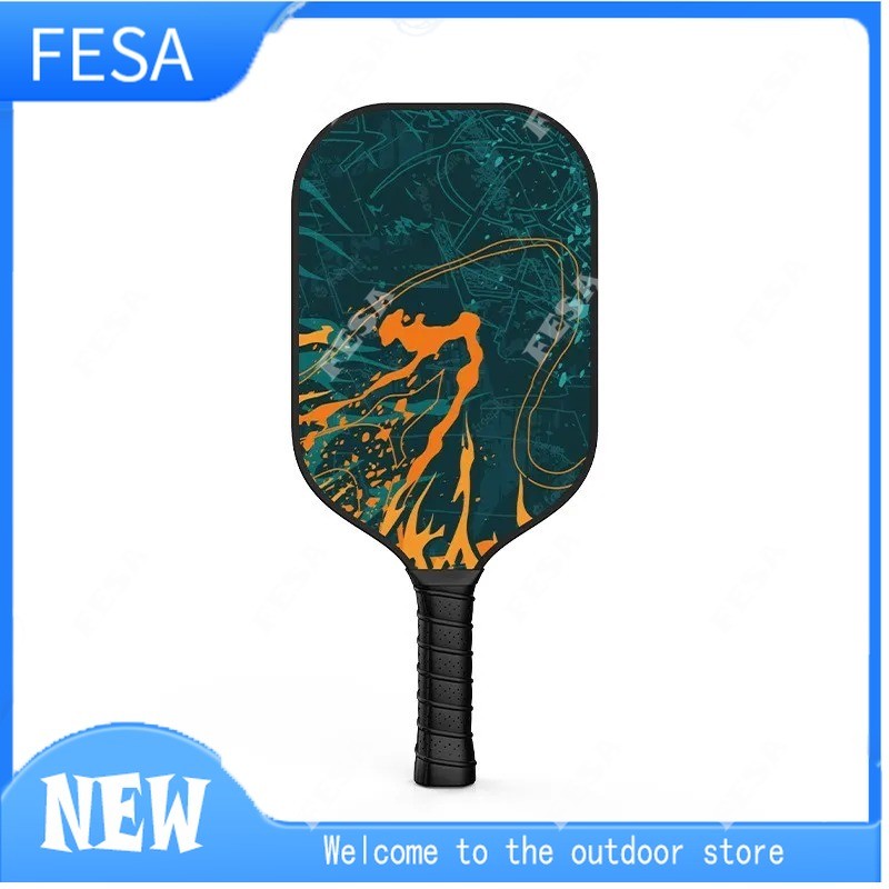 Professional Pickleball Racket USAPA Standard Overgrips Padel 13mm Fiberglass Paddle Shovel ...